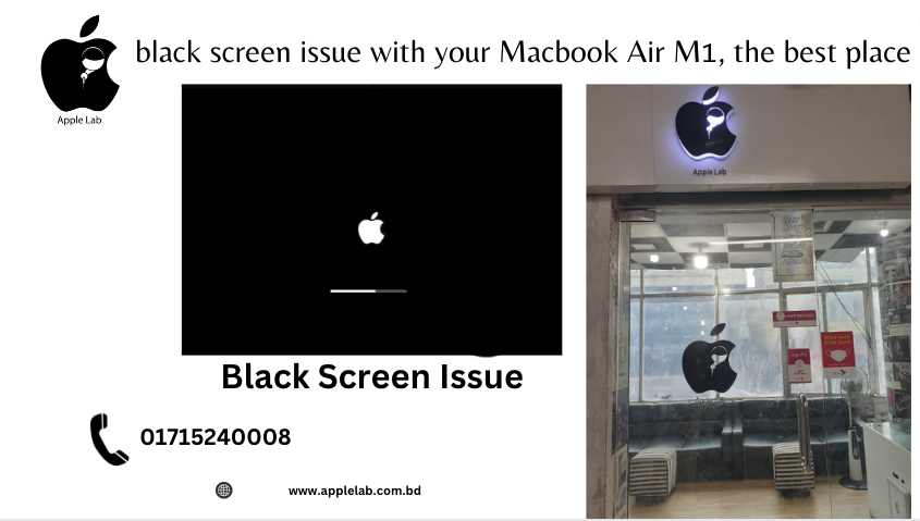 black screen issue with your Macbook Air M1, the best place - Apple Lab ...